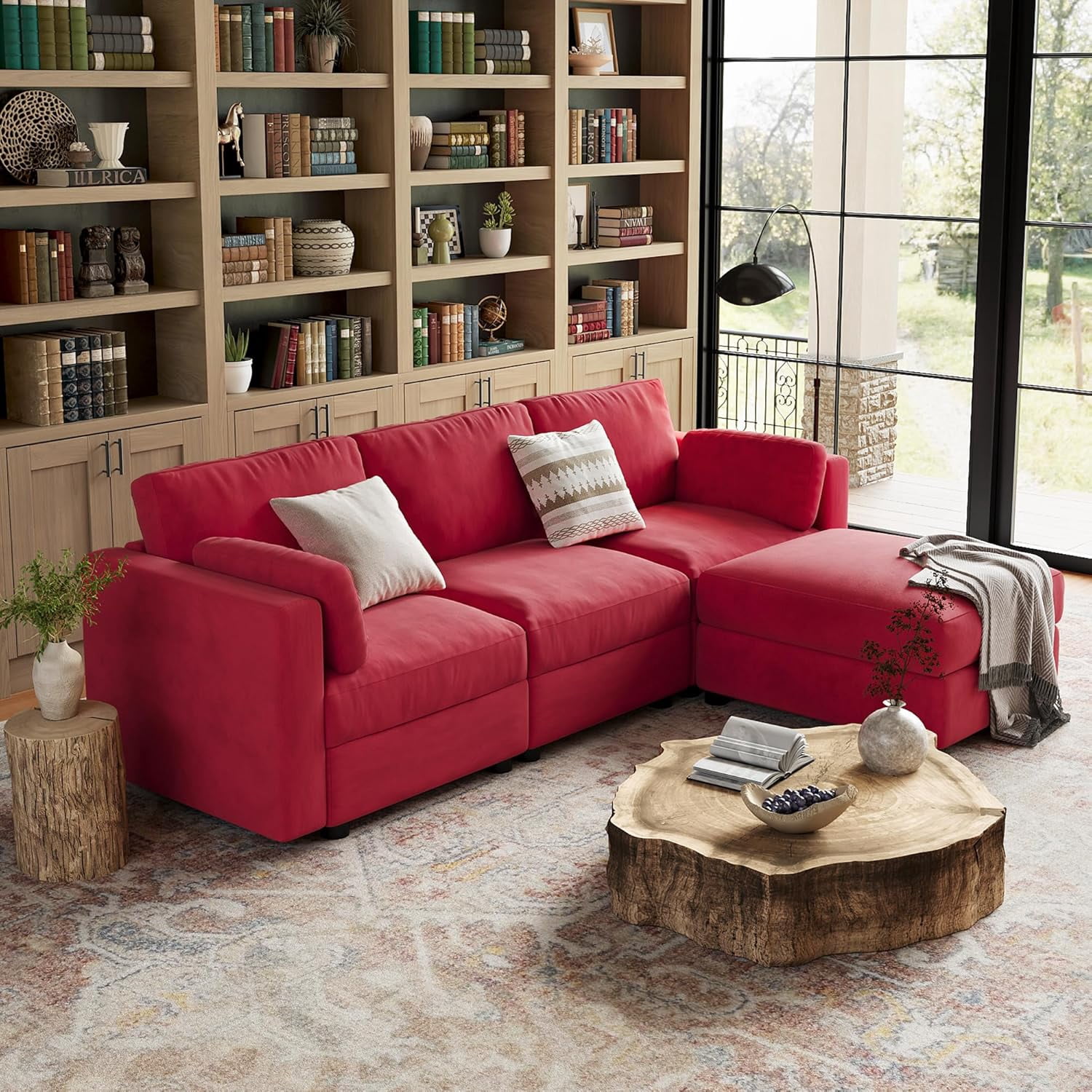104 Modular Sectional Sofa 4 Seater Sectional Couch L Shaped Sofa