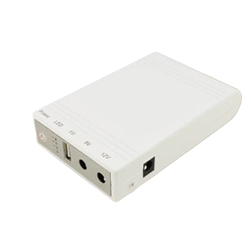 10400Mah Mini Ups Uninterruptible Power Supply Dc12V 9V 5V Monitor ...