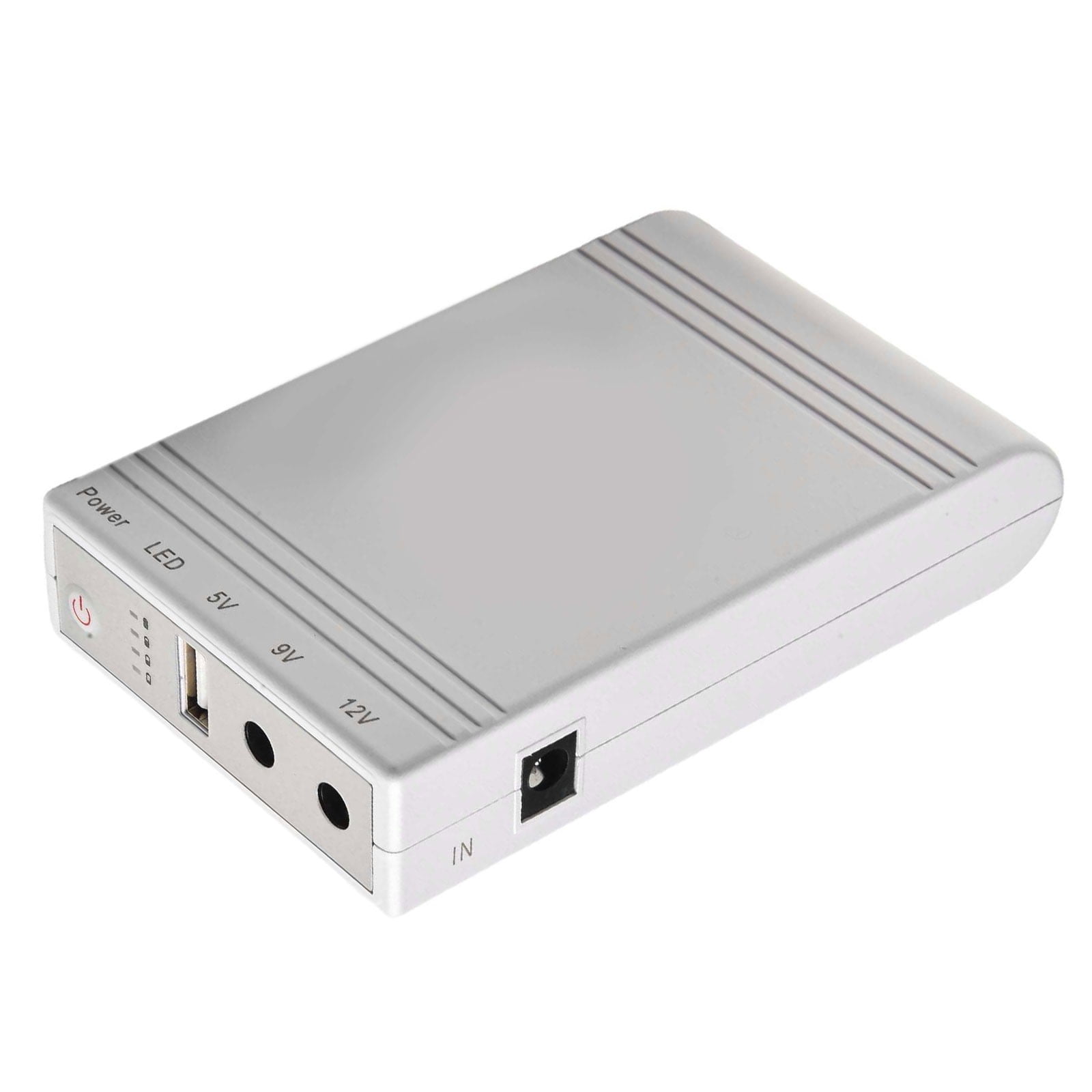 10400mAh Mini UPS Backup Power Supply DC 12V 9V 5V for Router Monitor ...