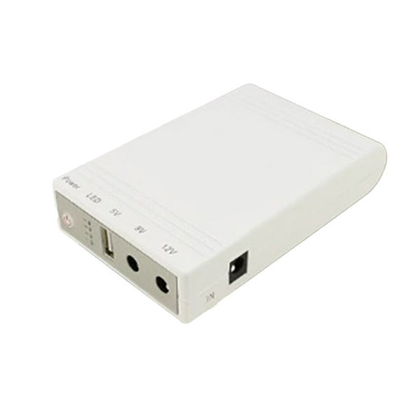 10400mAh Mini Ups Uninterruptible Power Supply DC12V 9V 5V Monitor ...