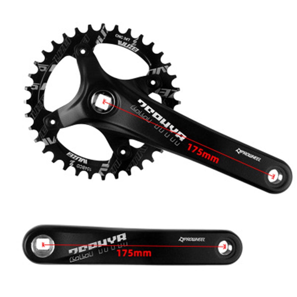104BCD Bike Square Hole Bicycle Crank Chainwheel Chainrings 170mm 175mm ...