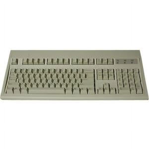 Keytronic E03600P1 Keyboard - PS/2 - 104 Keys - Beige - Walmart.com