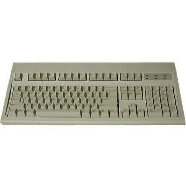 Keytronic E03600P1 Keyboard - PS/2 - 104 Keys - Beige - Walmart.com