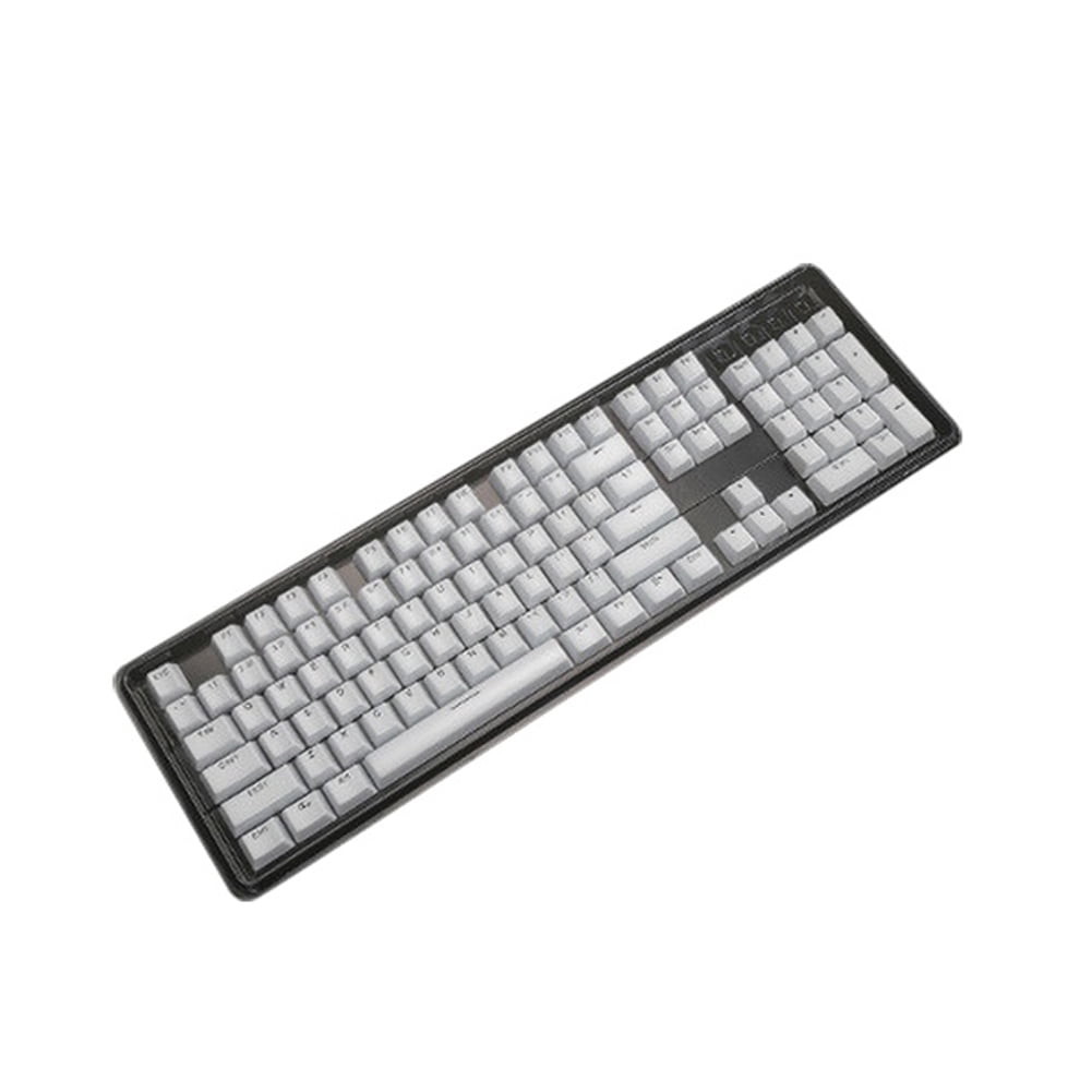 104Keys Translucent Key Cap Cover Mechanical Keyboard Keycaps ...
