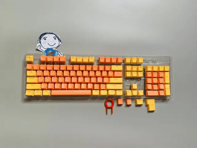 104Pc Set Keyboard ABS Computer Backlit Key Cap Keycaps For Mechanical ...