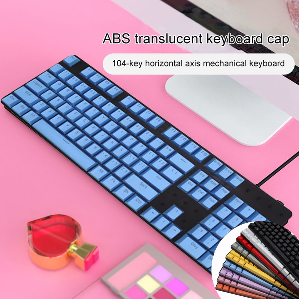 104Pcs Gaming Keyboard Caps Universal Keycaps for Mechanical Keyboard ...