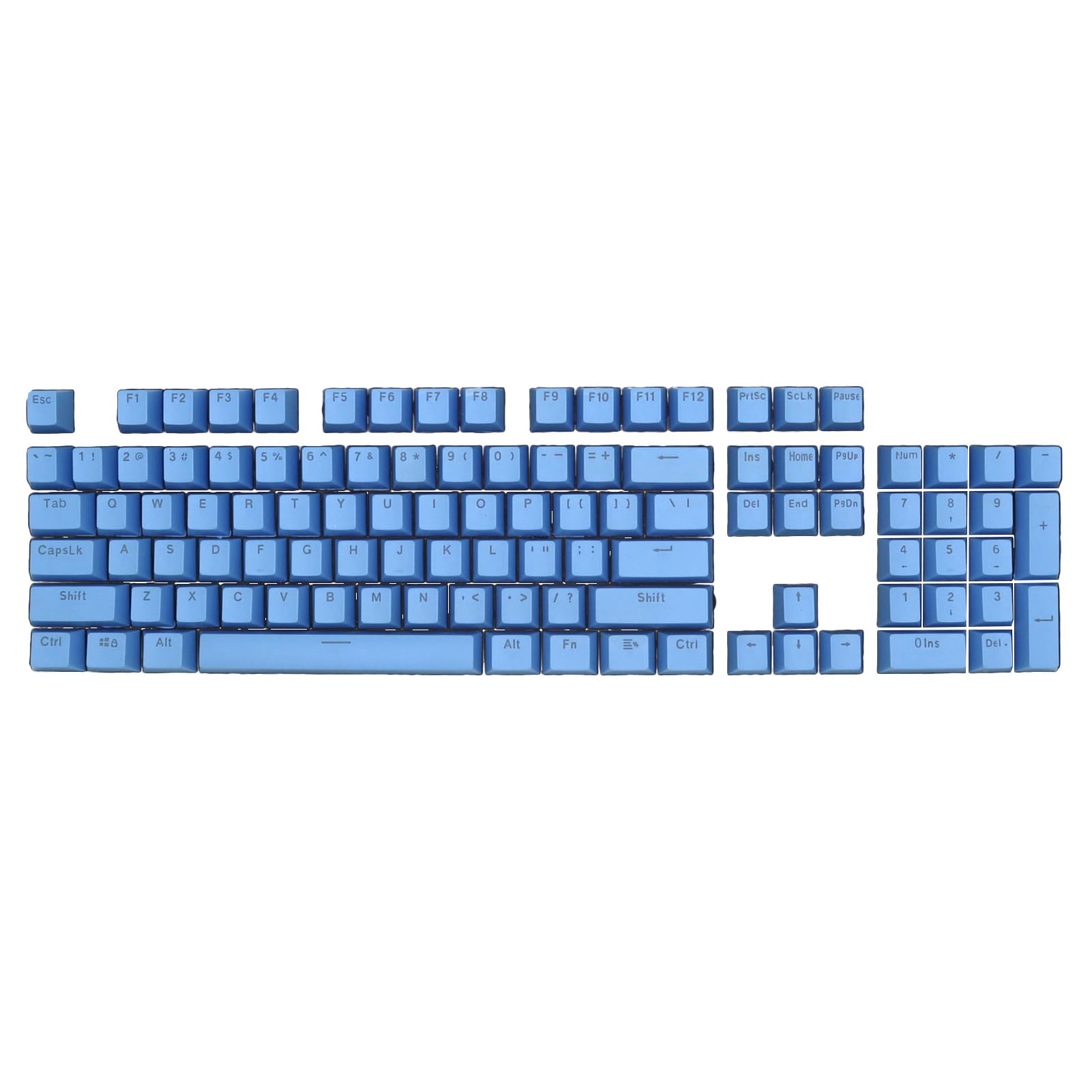 104Pcs Key Caps Backlight Keyboard Accessory ABS Universal OEM Keycaps ...