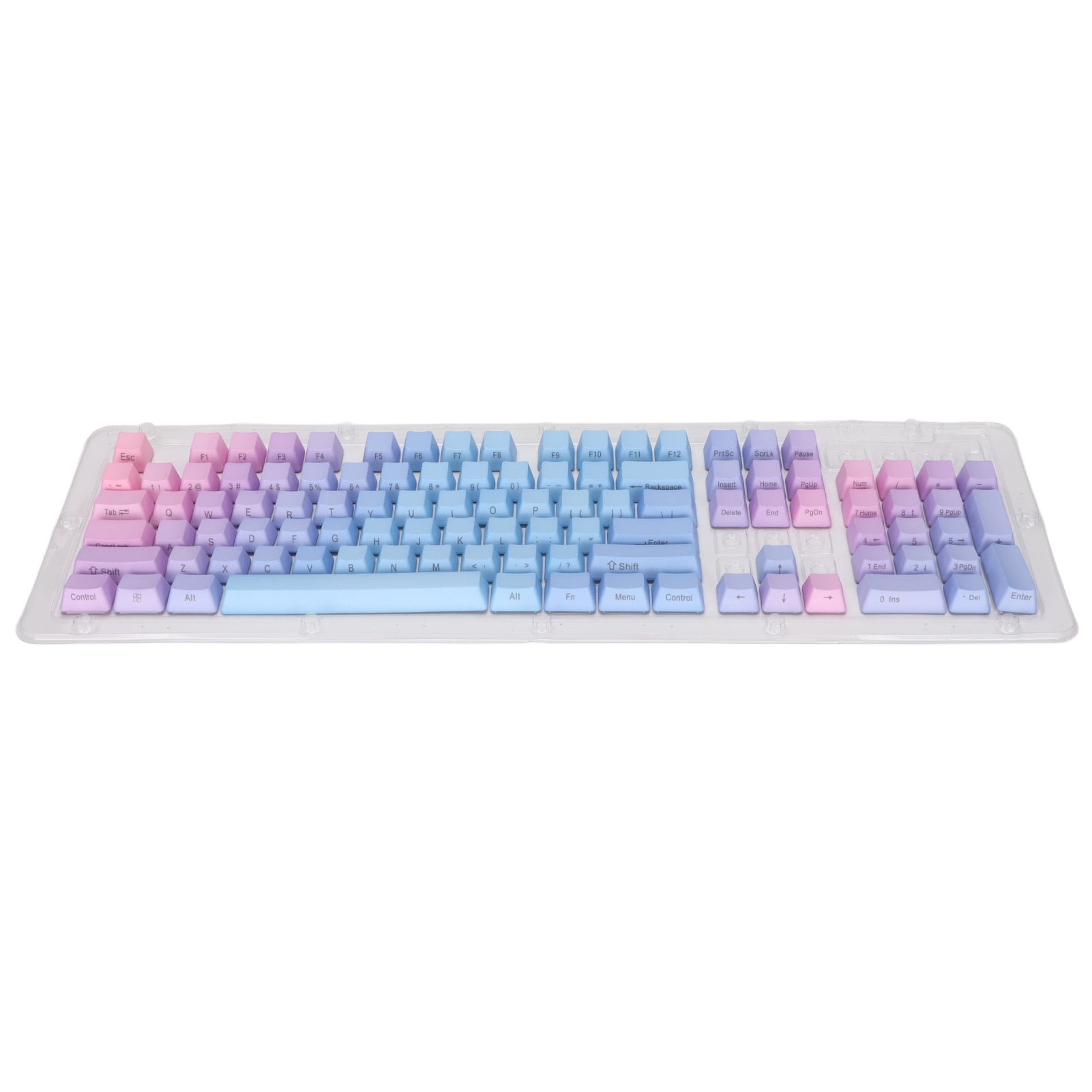 104Pcs PBT Keycaps Ergonomic Design Matte Appearance Opaque Side ...