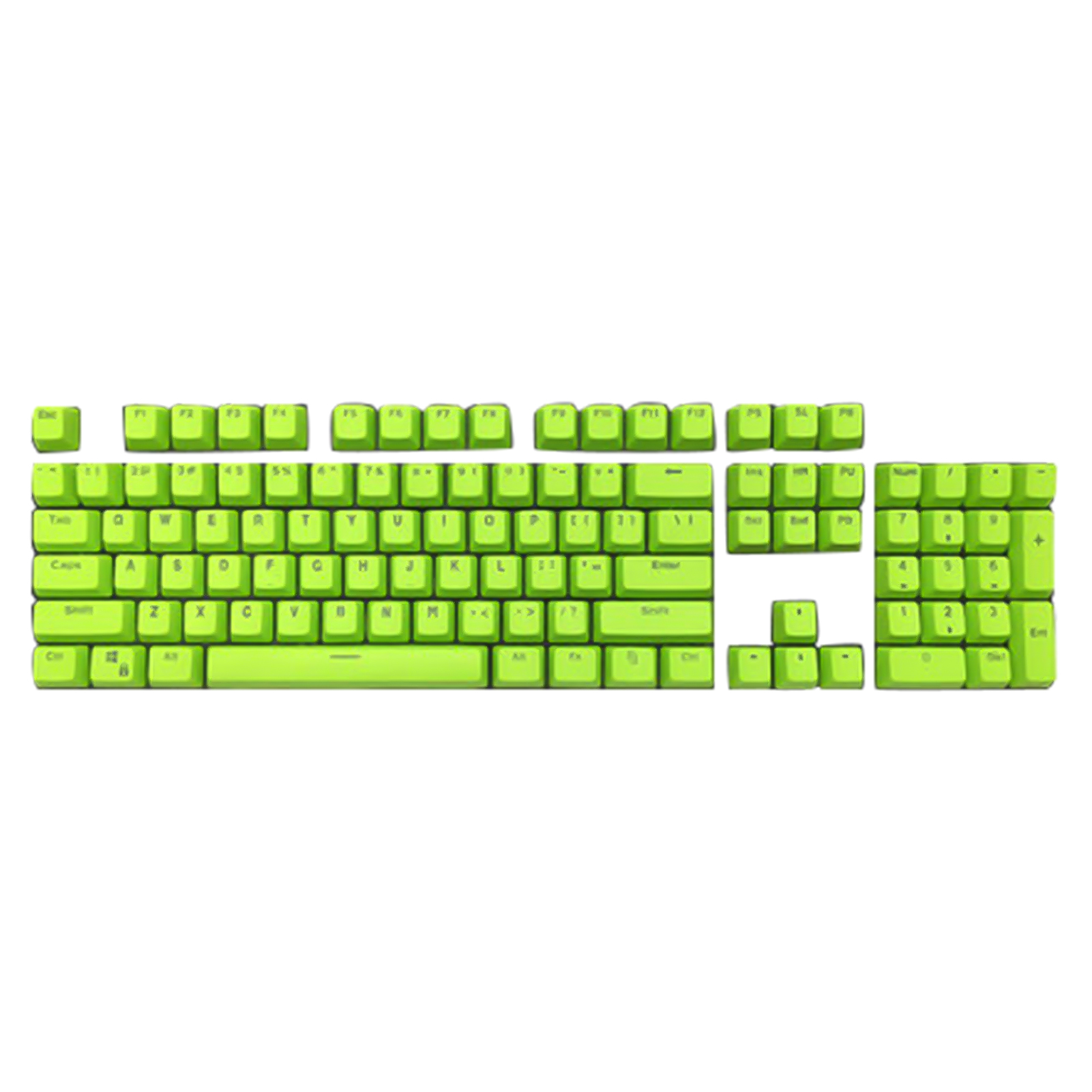104Pcs Universal Backlight PBT Keycaps Mechanical Keyboard Personalized ...