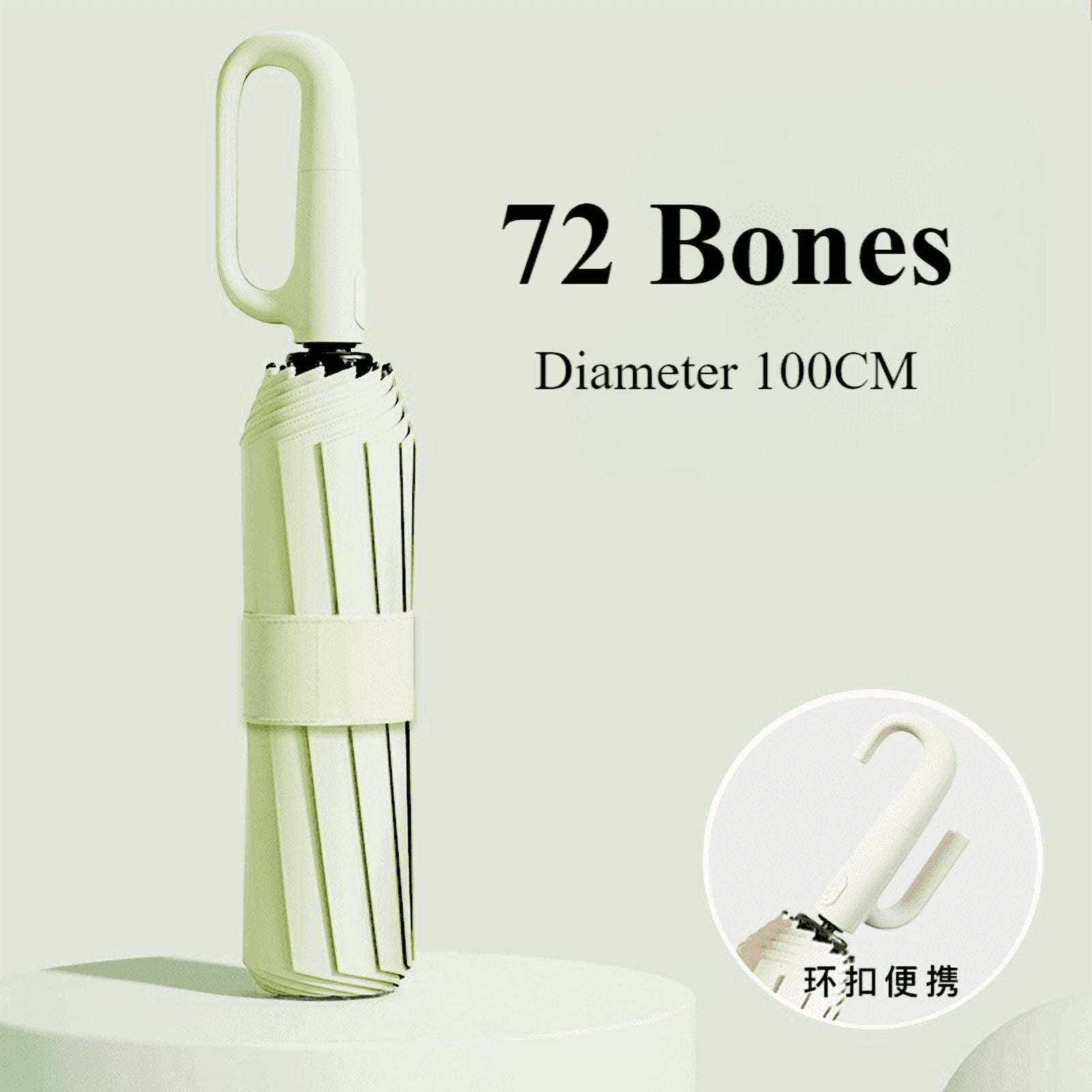 105/125CM Windproof Strong Reinforced Automatic Folding Umbrella for ...
