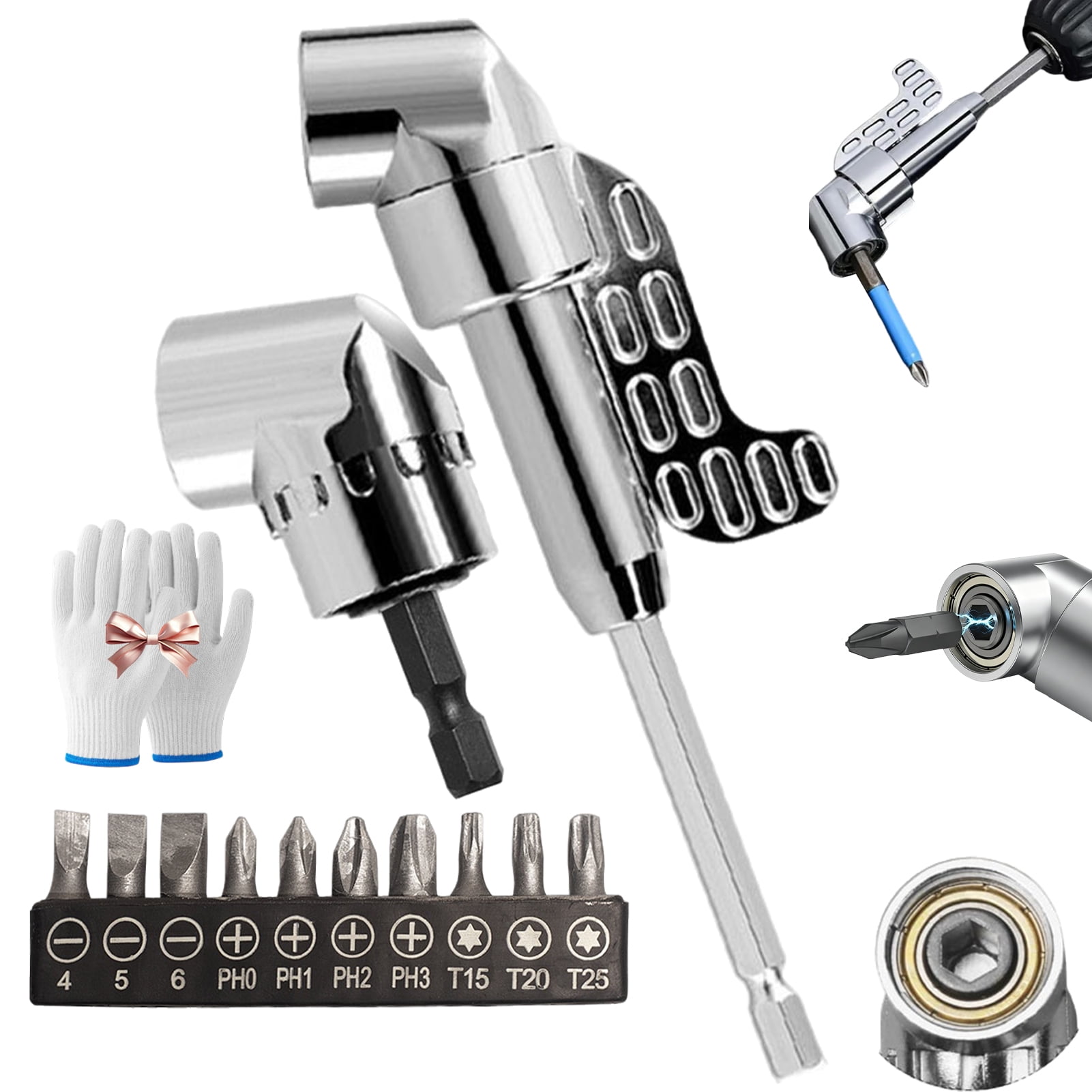 105 Degree Right Angle Drill Adapter,Right Angle Drill Attachment ...