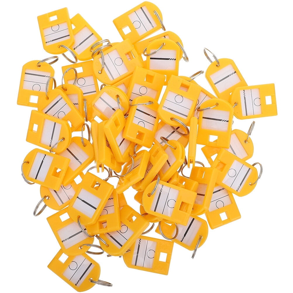 105 Pcs Key Labels Key Identifiers Hanging Keychain Tags Vibrant ...