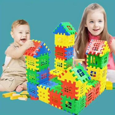 Waloo Large Jumbo Building Blocks Toy for Toddlers & Big Children (43 ...