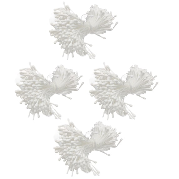1050-1600Pieces Artificial Flower Stamens Pistils Double Headed Matte ...