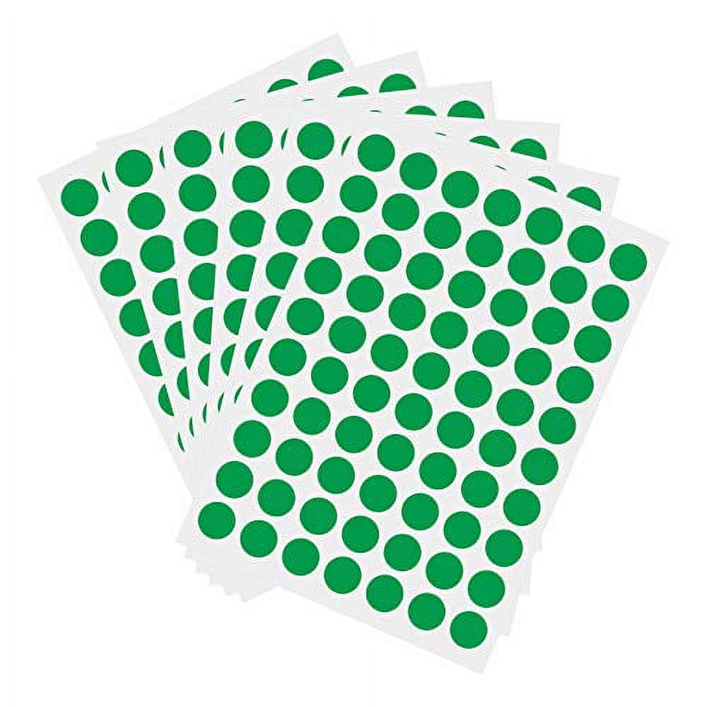 1050 PCS 3/4 Inch Round Color-Code Dot Stickers,Color Coded Stickers ...
