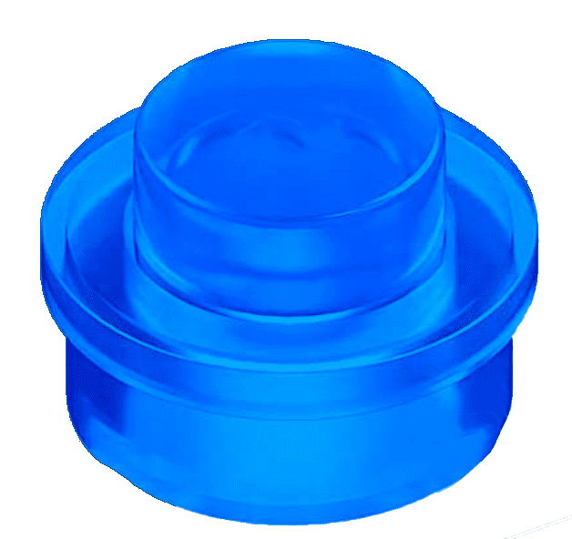 1050PCS Trans-Dark Blue 1x1 Round Plates Bulk Building Blocks Parts and ...