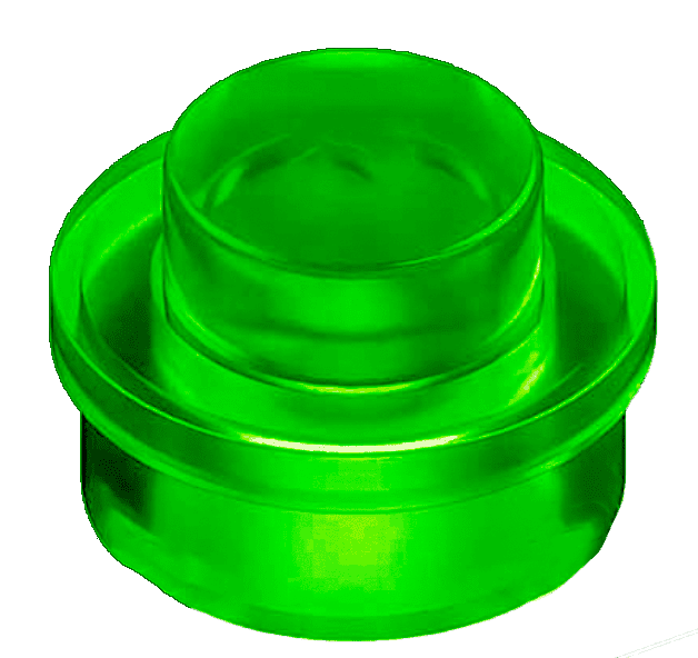 1050PCS Trans-Green 1x1 Round Plates Bulk Building Blocks Parts and ...