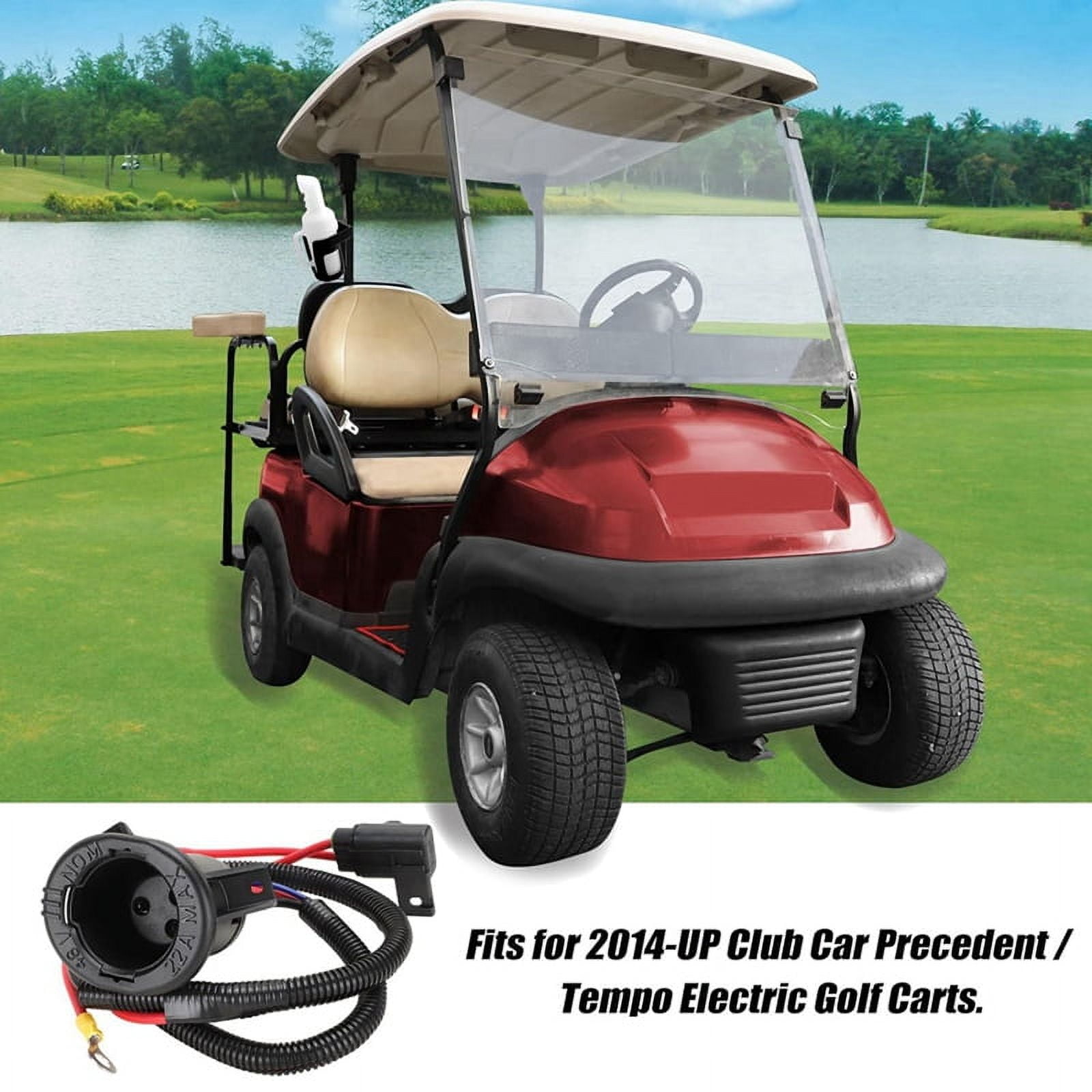 105137401 Golf Cart Accessories Charger DC Receptacle for 2014-UP Club ...