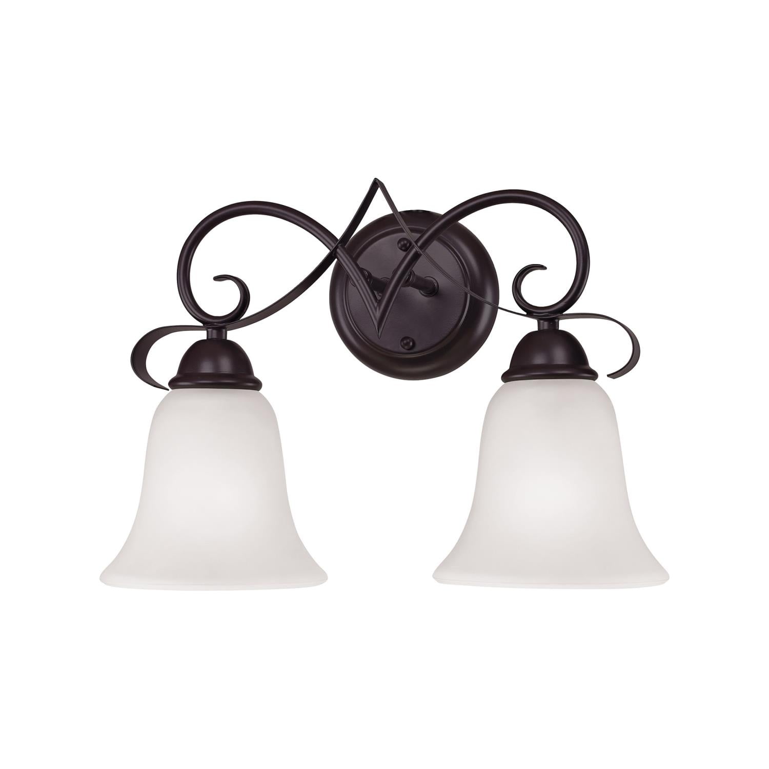 Thomas Lighting Brighton Collection Two Light Bath Vanity, Oil Rubbed ...