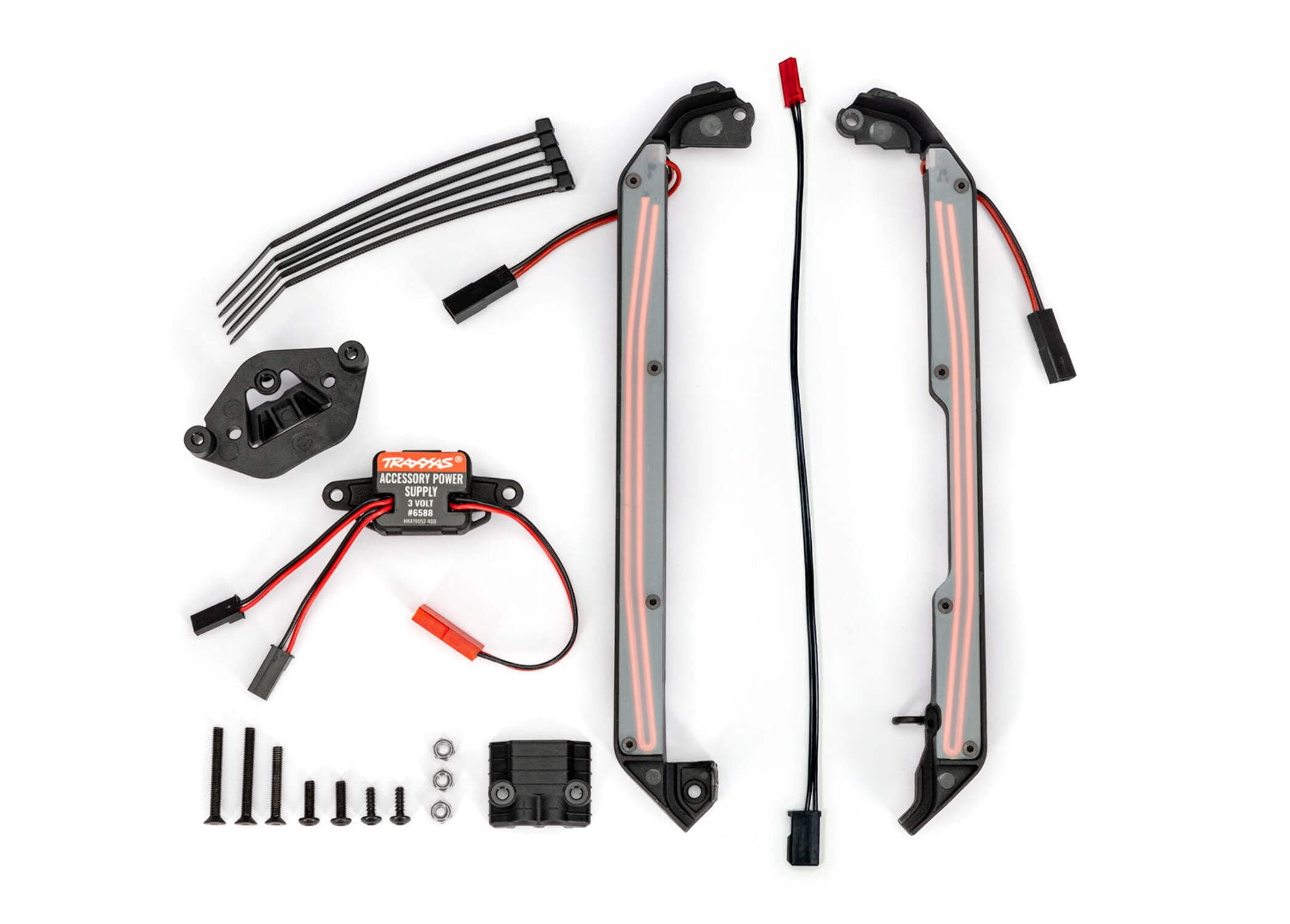 10590-RED Traxxas Red Underbody LED Light Kit (4-Tec/Drift) - Walmart.com