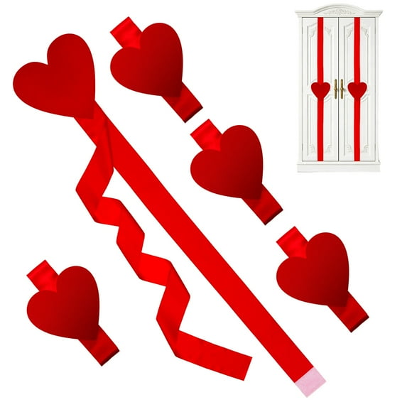 105cm Valentine's Day Love Ribbon Decoration Is Made Of Polyester Or ...