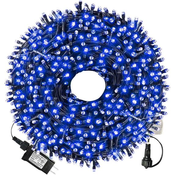 105ft 300 Christmas String Lights, End to End Plug 8 Modes Christmas ...