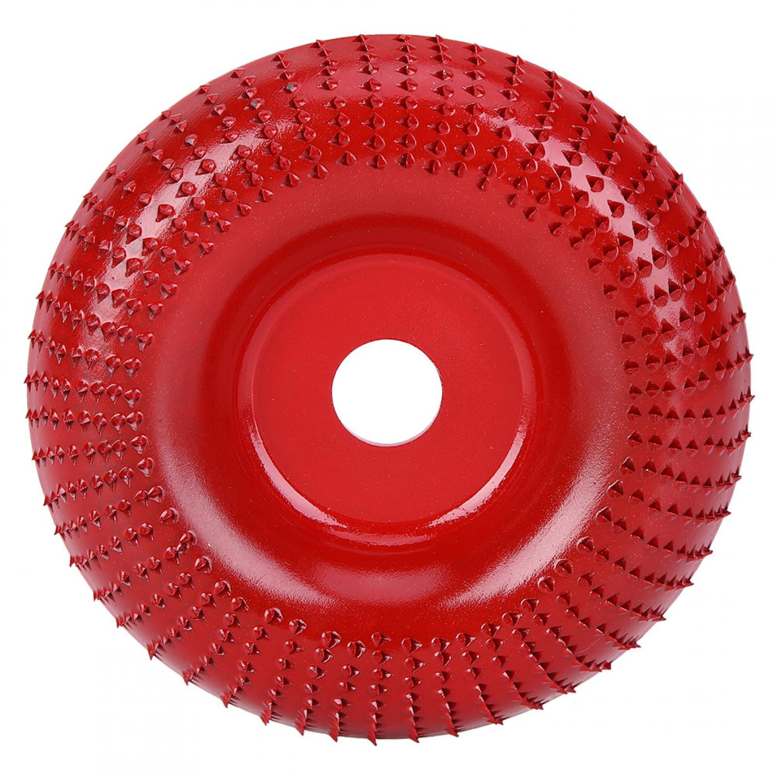105mm Red Sanding Arc Disc for Enhanced Wood Carving & Shaping - Ideal ...