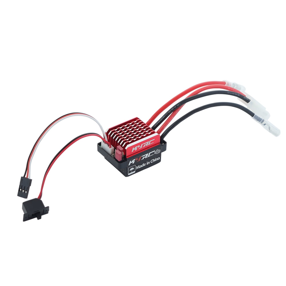 1060 60A Waterproof Brushed ESC Speed Controller Forward Brake and ...
