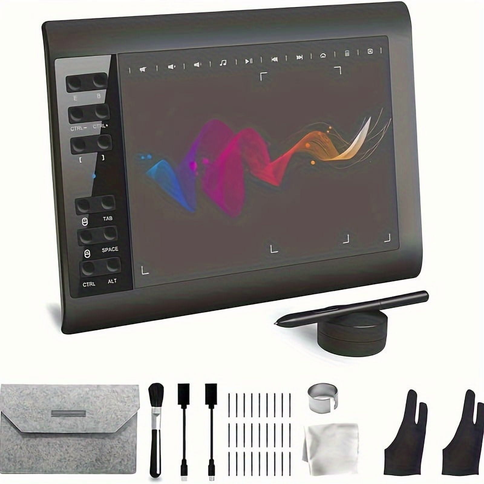 1060Graphic Drawing Tablet, 10 X 6 Inch Drawing Tablet With 8192 Levels ...