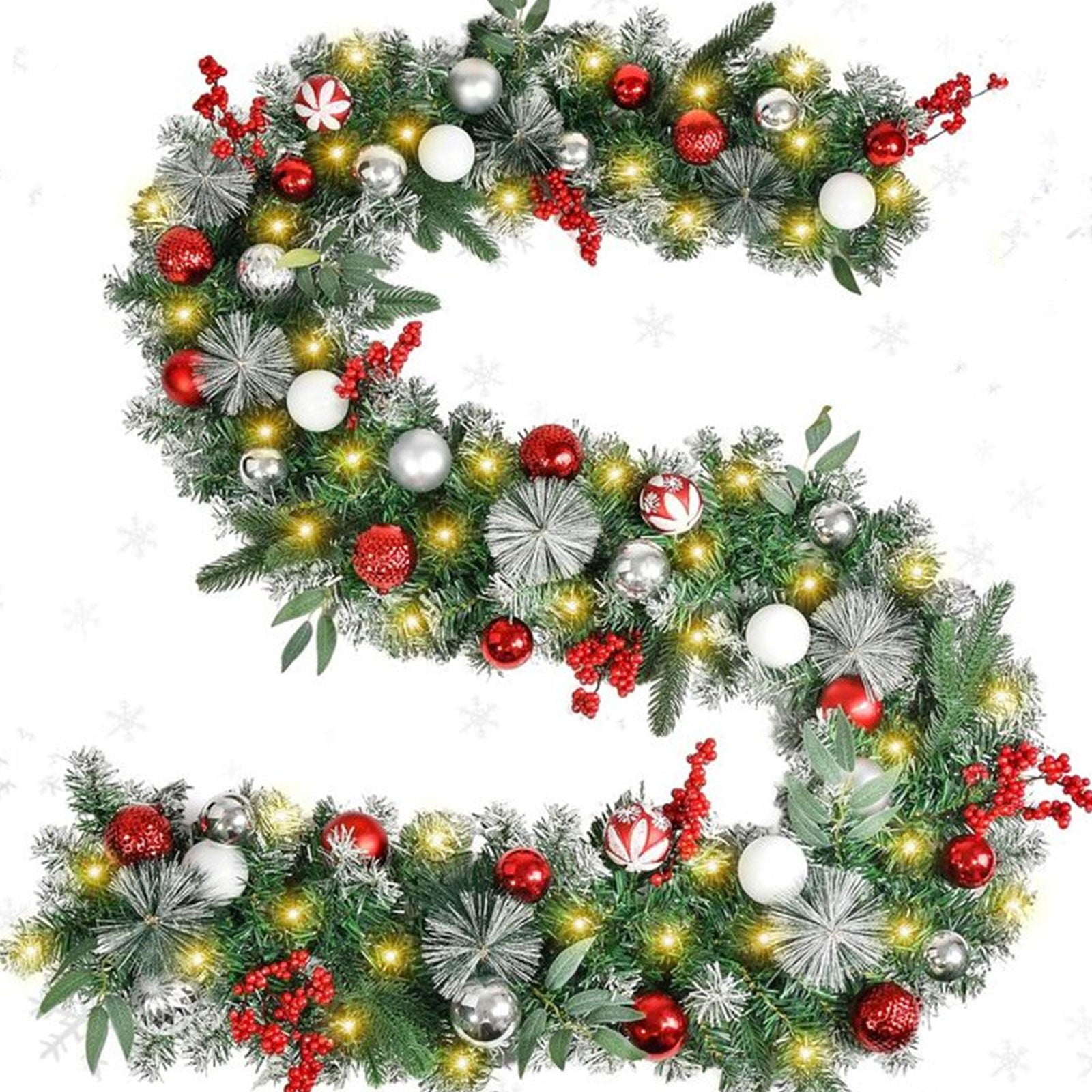 106In Christmas Vines Lights Artificial Decoration Christmas Tree Vines ...