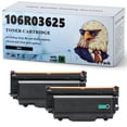 106R03625 Black Toner Cartridge High Yield Replacement for Xerox Phaser ...