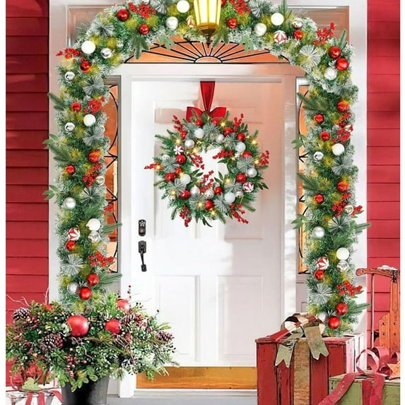 106in Christmas Vines Artificial Decoration Christmas Tree Vines ...