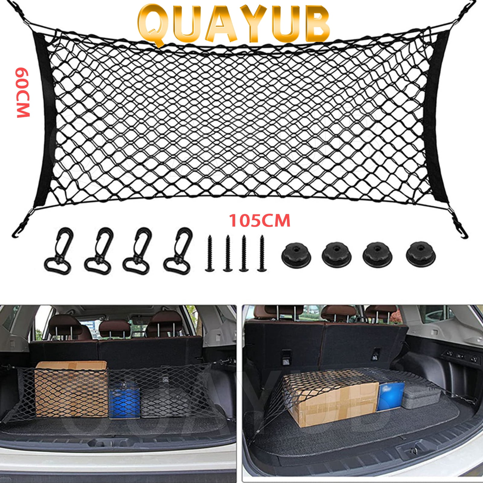106x60CM New Rear Trunk Envelope Style Cargo Net for INFINITI QX60 2014 ...