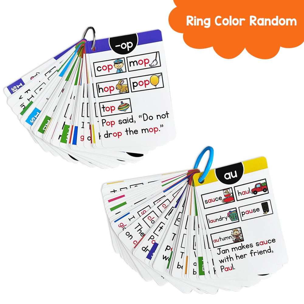107 Roots Learn English Phonics Flash Cards Baby Toddler Learning And ...