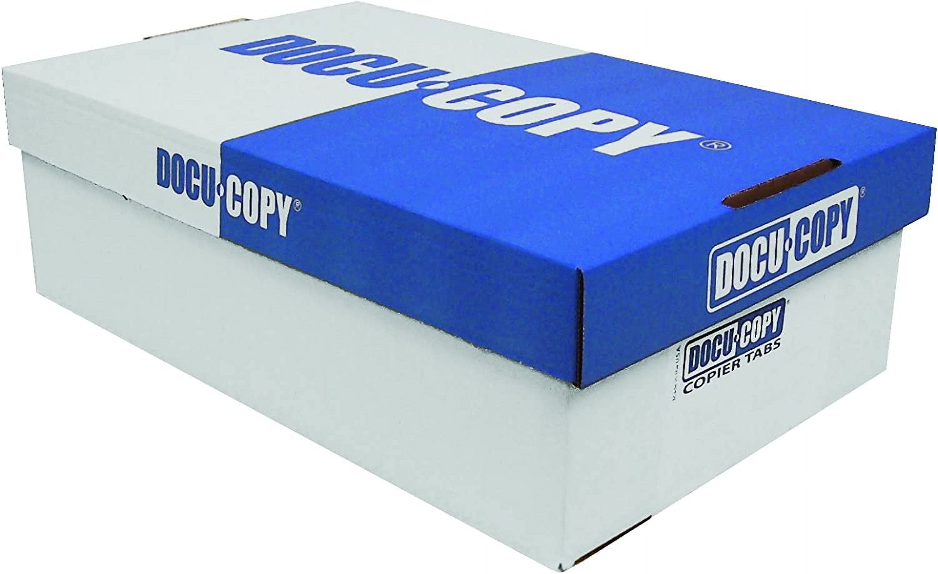 1071 Index Tabs 90 lb Plain Paper 1/5 Cut Uncollated Position 1 or 5 No ...