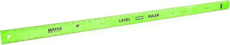 10744 Polystyrene Level Ruler 48", Precision Measuring and Leveling ...