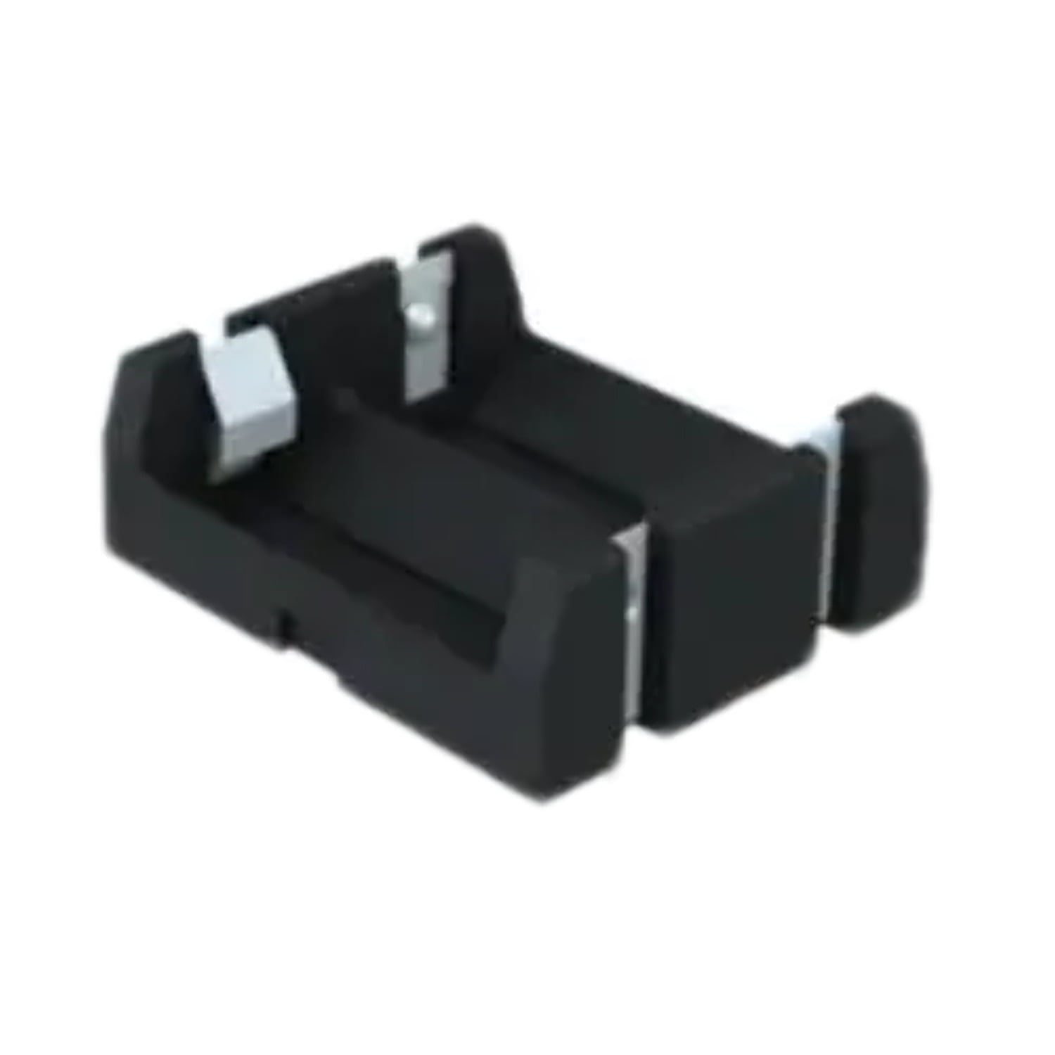 1079 Cylindrical Battery Contacts Holder and Springs 2 Battery Through ...