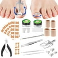 107PCS Ingrown Toenail Treatment Kit, Ingrown Toenail Tool Kit, Ingrown ...