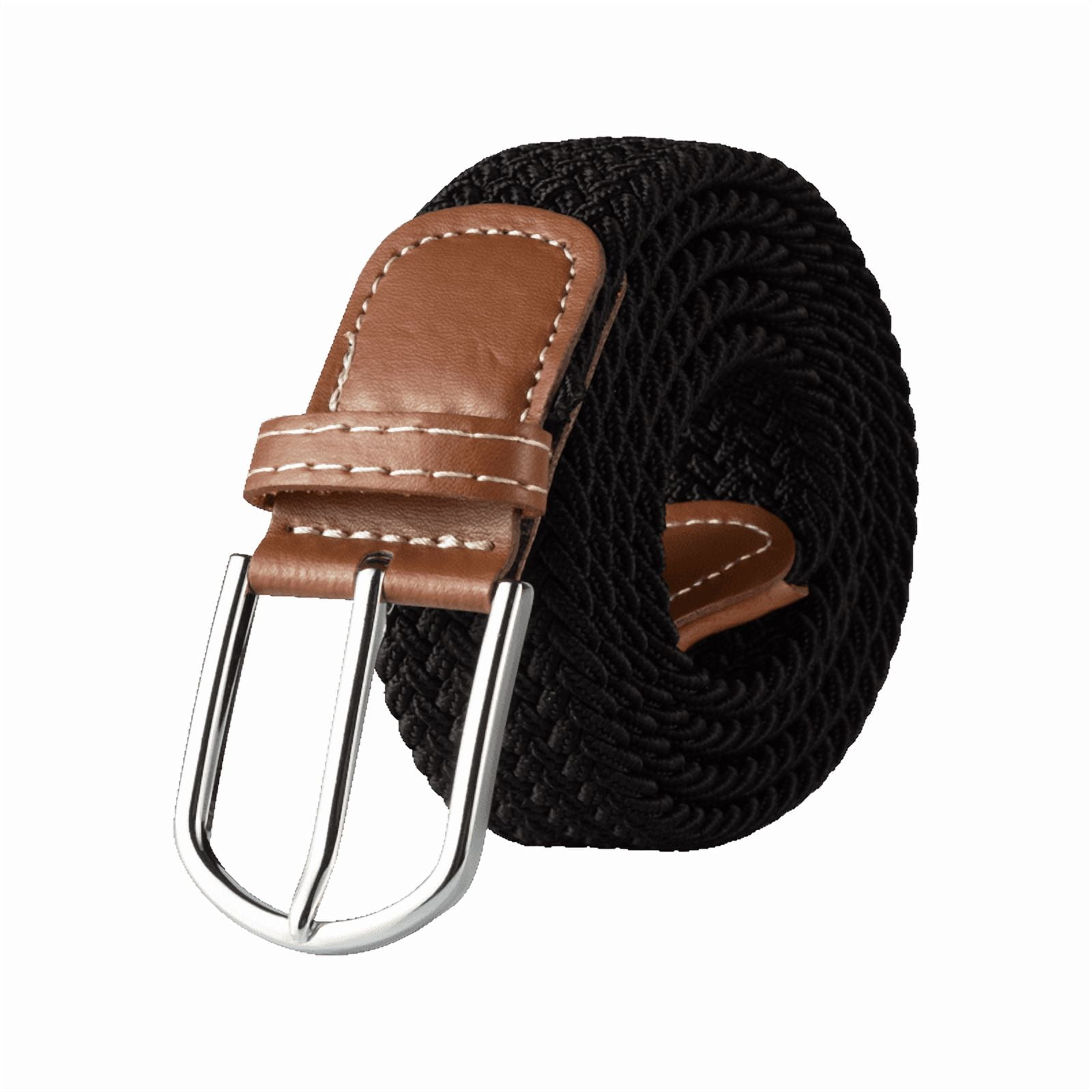 107cm 120cm 130cm Unisex Casual Knitted Pin Buckle Jeans Belt Woven ...