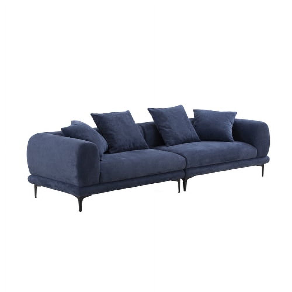 108.3'' Modern Sofa Couch 4-Seater Fabric Sofa for Livingroom Office ...