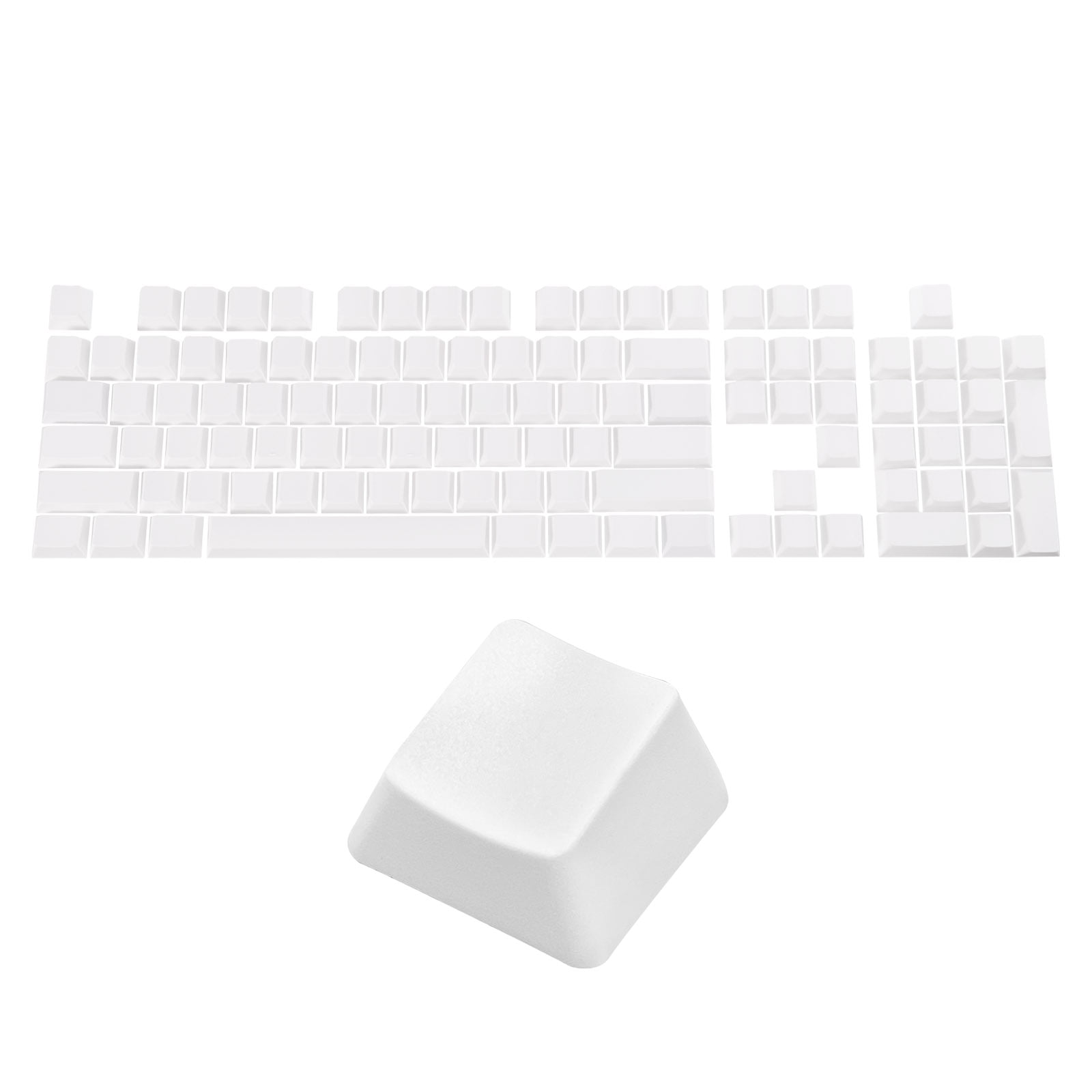 108 Key PBT Keycap Set OEM Profile Backlit Double Shot for Keys ...