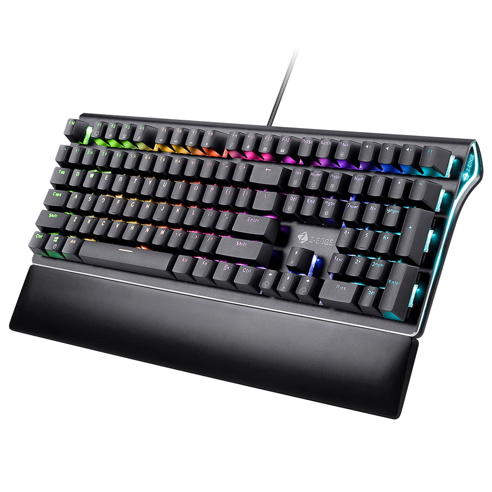 108 Keys RGB Optical Mechanical Gaming Keyboard, Tactile & Clicky ...