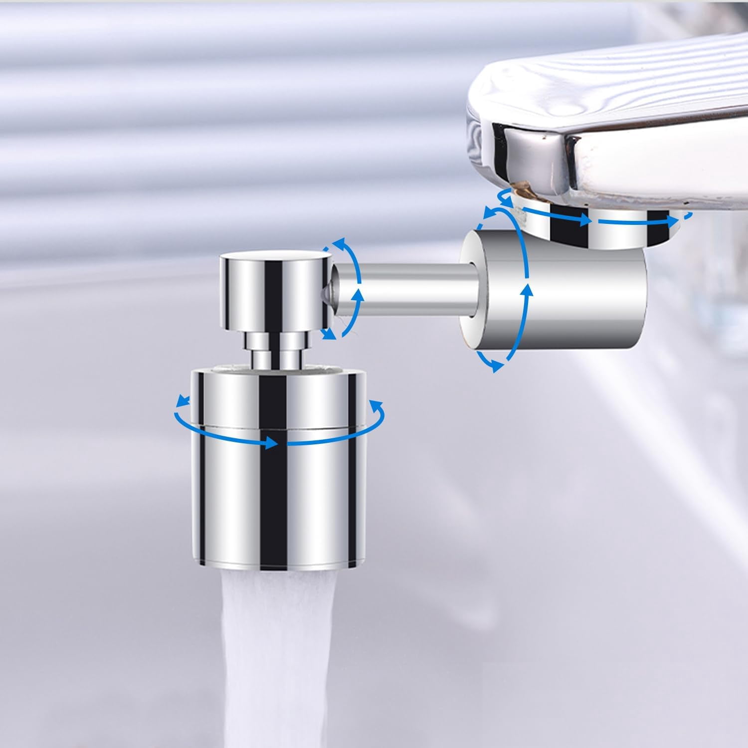 1080 Faucet Sprayer Attachment, Multifunctional Sink Extender With ...