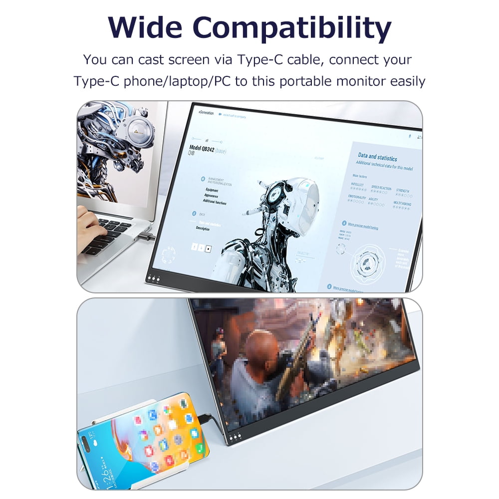 ,1080 Resolution With Qled Screen 1920 Wide Compatibility 13.3 Inch ...