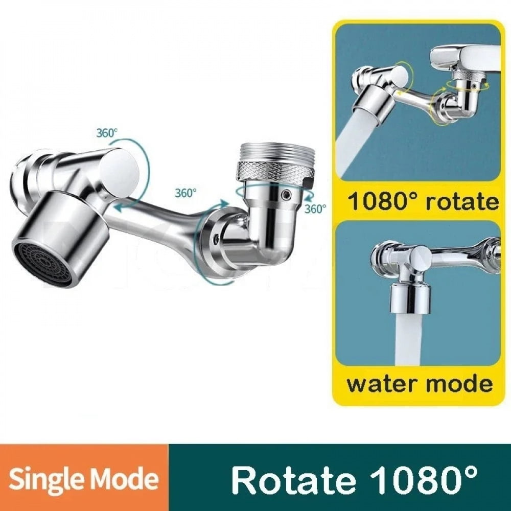 1080 ° Rotatable Faucet Extender Sprayer Head 2 Modes Universal ...
