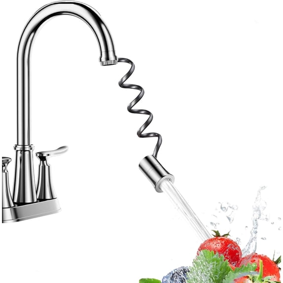 1080° Rotating Faucet Extender Aerator,Universal Splash Filter Faucet ...