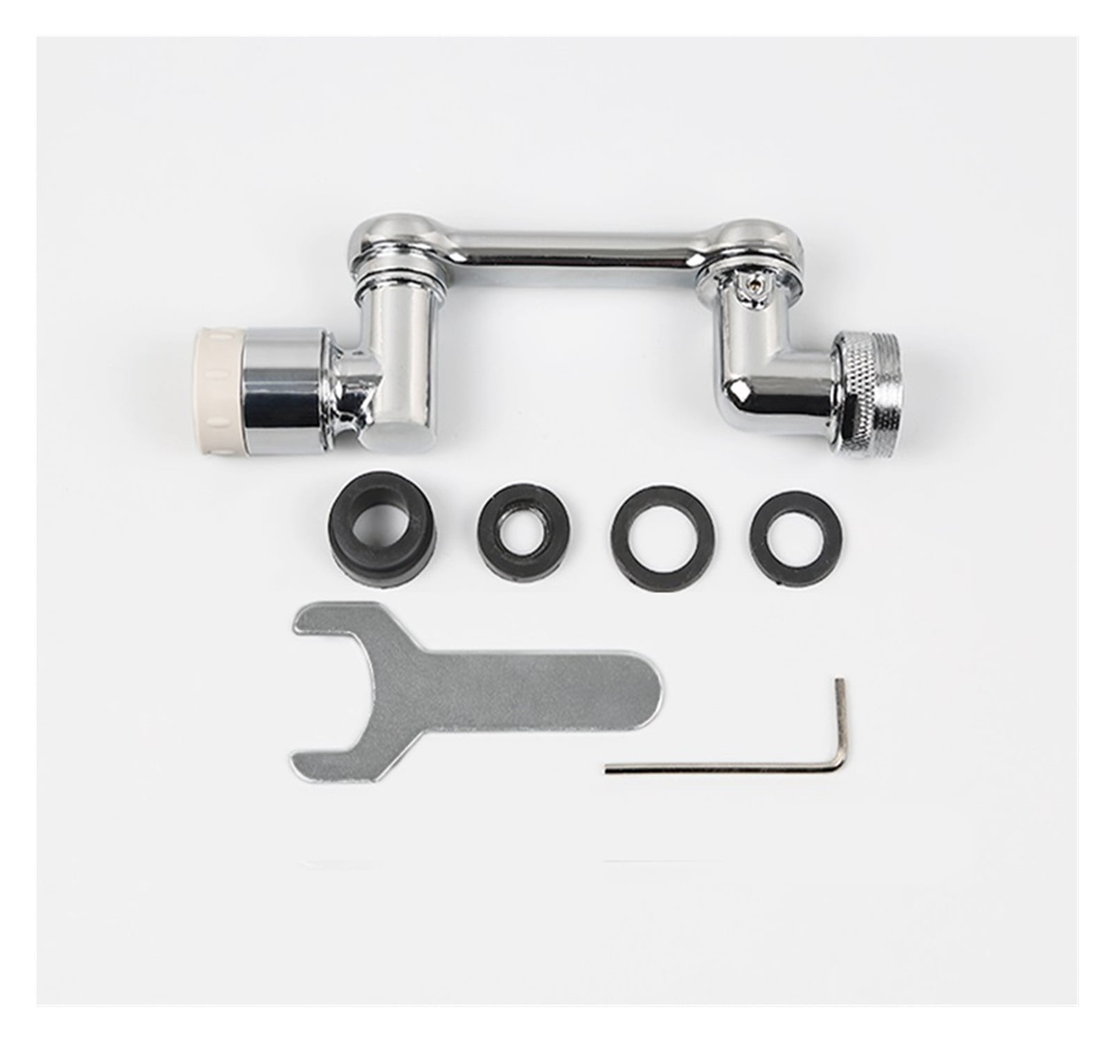 1080°Rotating Splash Filter Faucet 2 Way Valve For Faucet Brass Nozzle ...