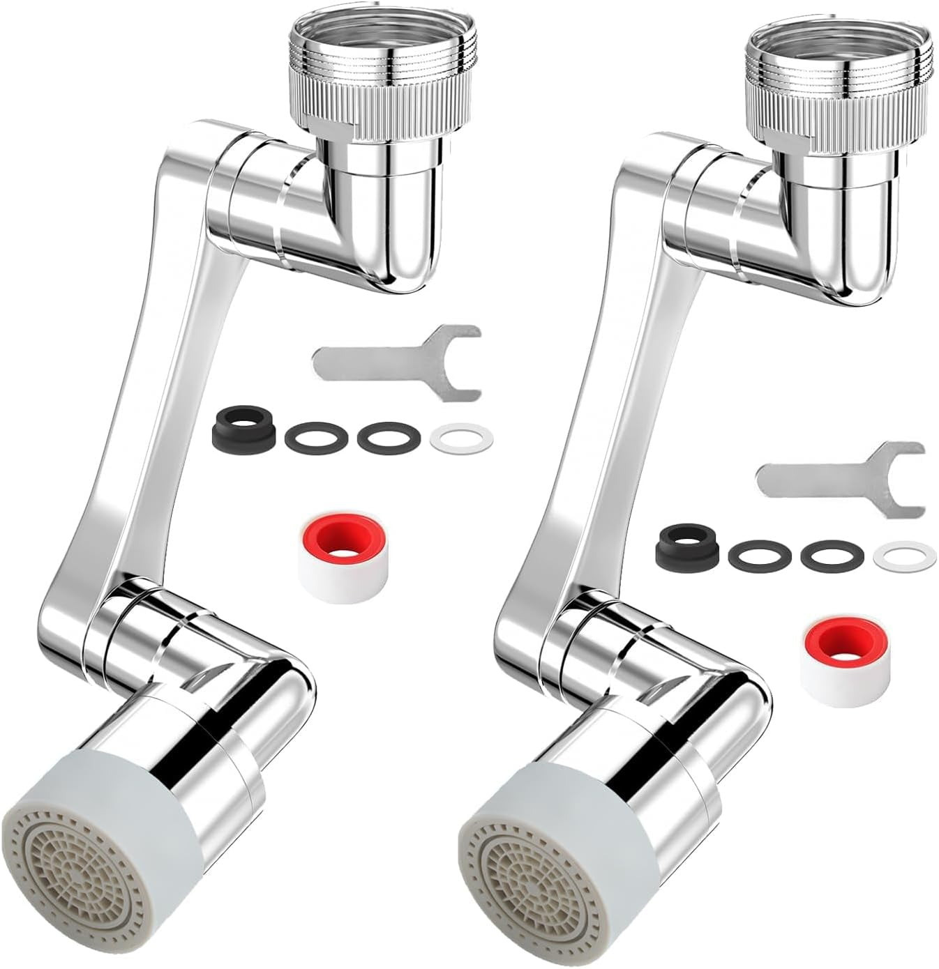 1080? Swivel Faucet Extender with 2 Function, Heavy Duty Rotating Sink ...