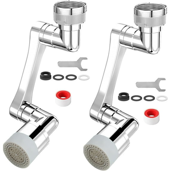 1080? Swivel Faucet Extender with 2 Function, Heavy Duty Rotating Sink ...