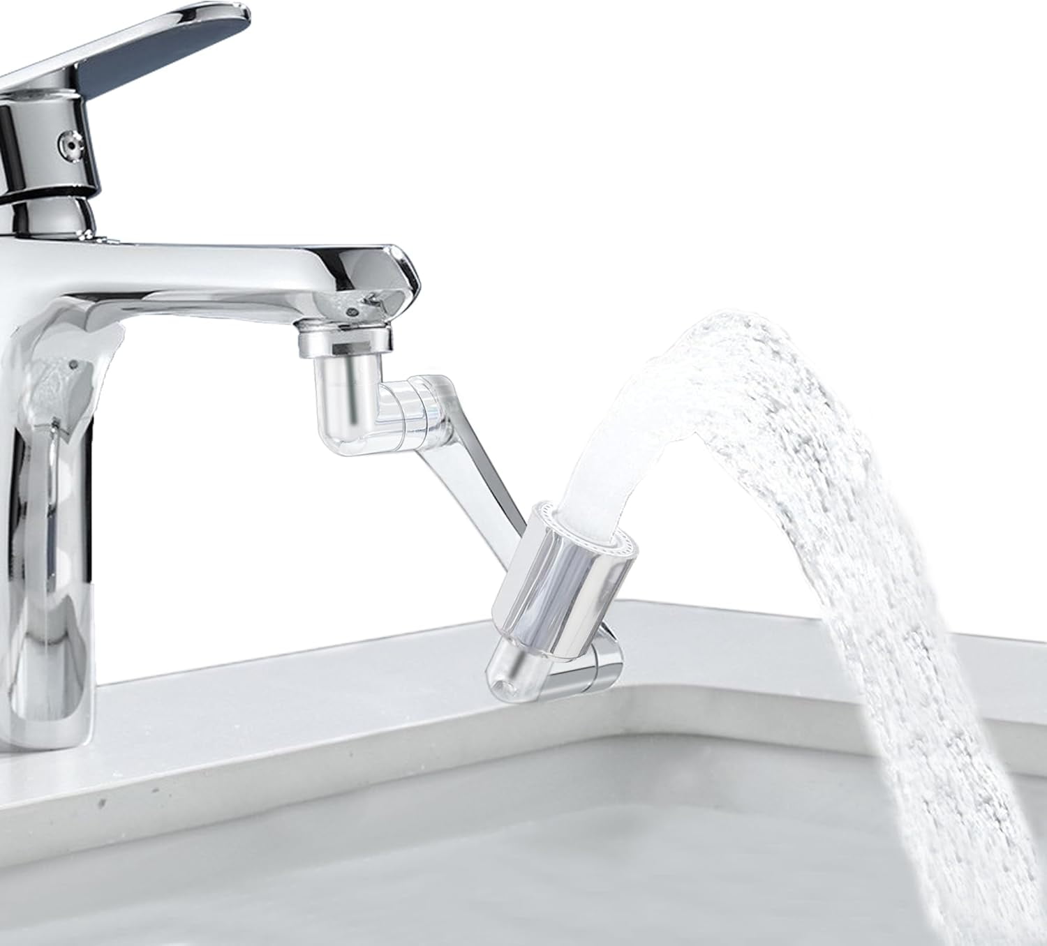 1080° Swivel aucet Extender, 2 Sprayer Modes, Universal 360 ...